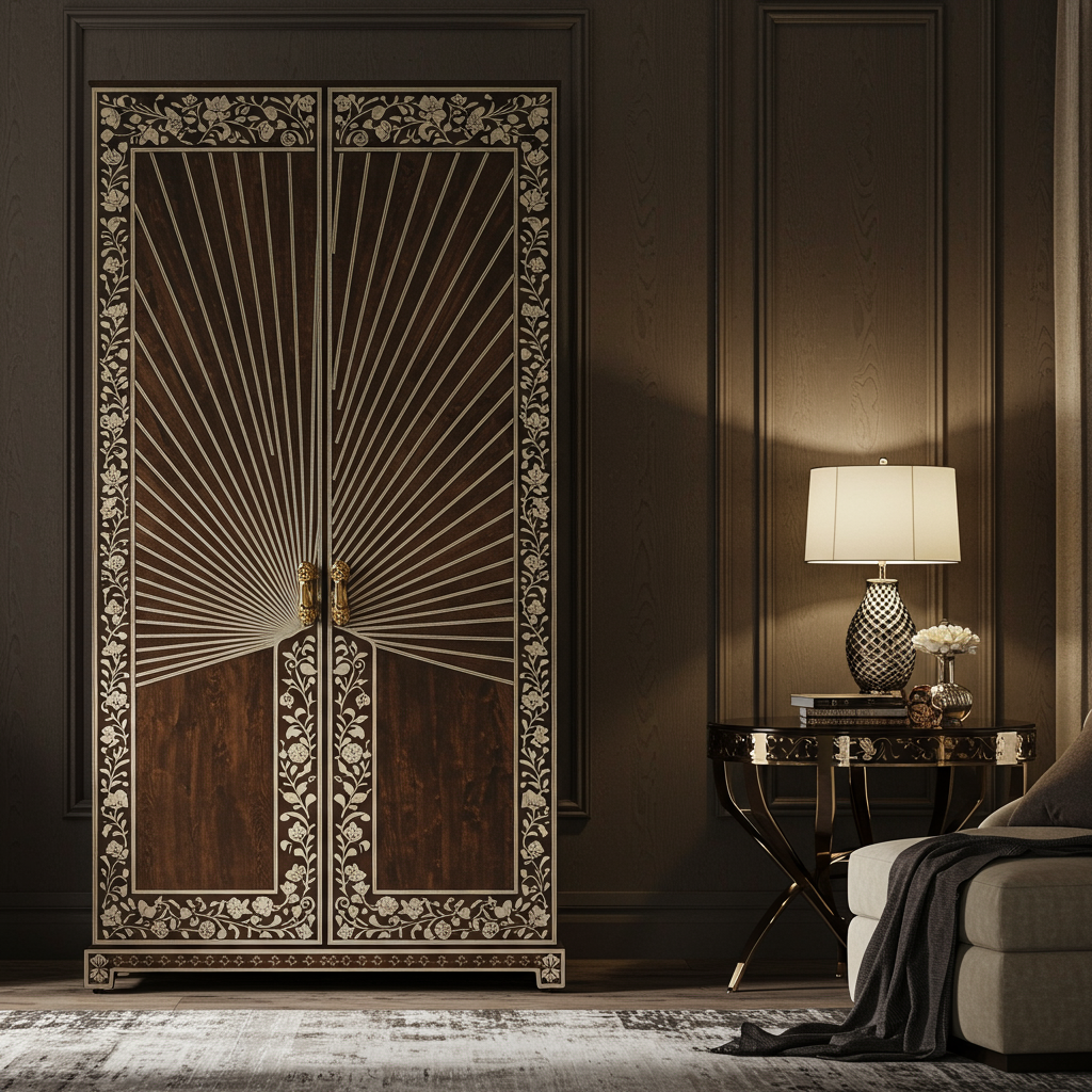The Art of Bone Inlay Wardrobe: How it enhances elegance in any room ...