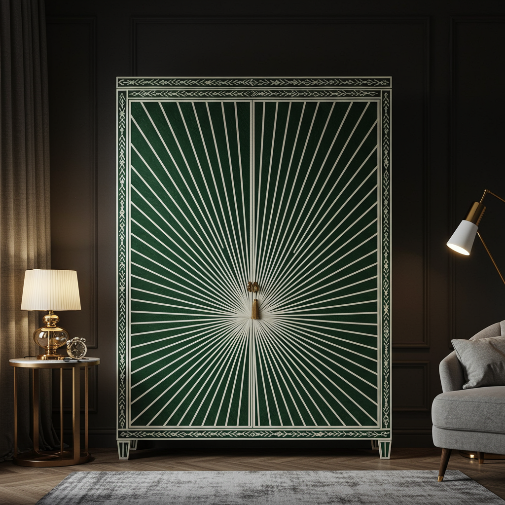 The Art of Bone Inlay Wardrobe: The craftsmanship behind its intricate ...