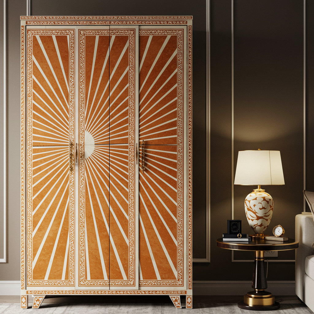 The Art of Bone Inlay Wardrobe: The craftsmanship behind its intricate ...