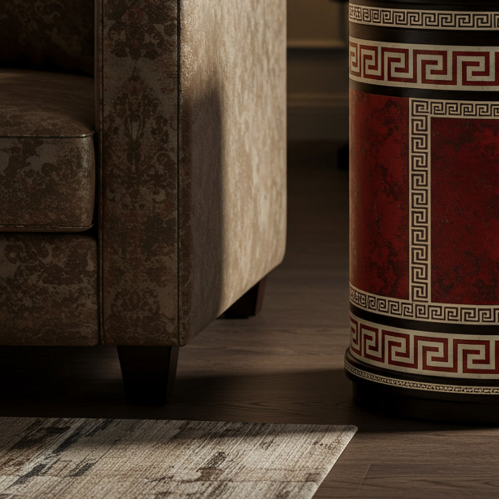 Luxury Ancient Greek Inspired Side Table | Luxury Handmade Side Table ...